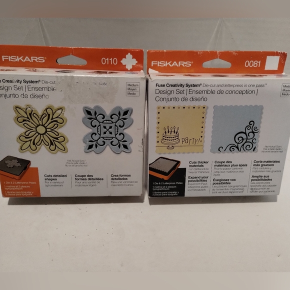 Fiskars | Other | Fiskars Fuse Creativity System Diecut Letterpress ...